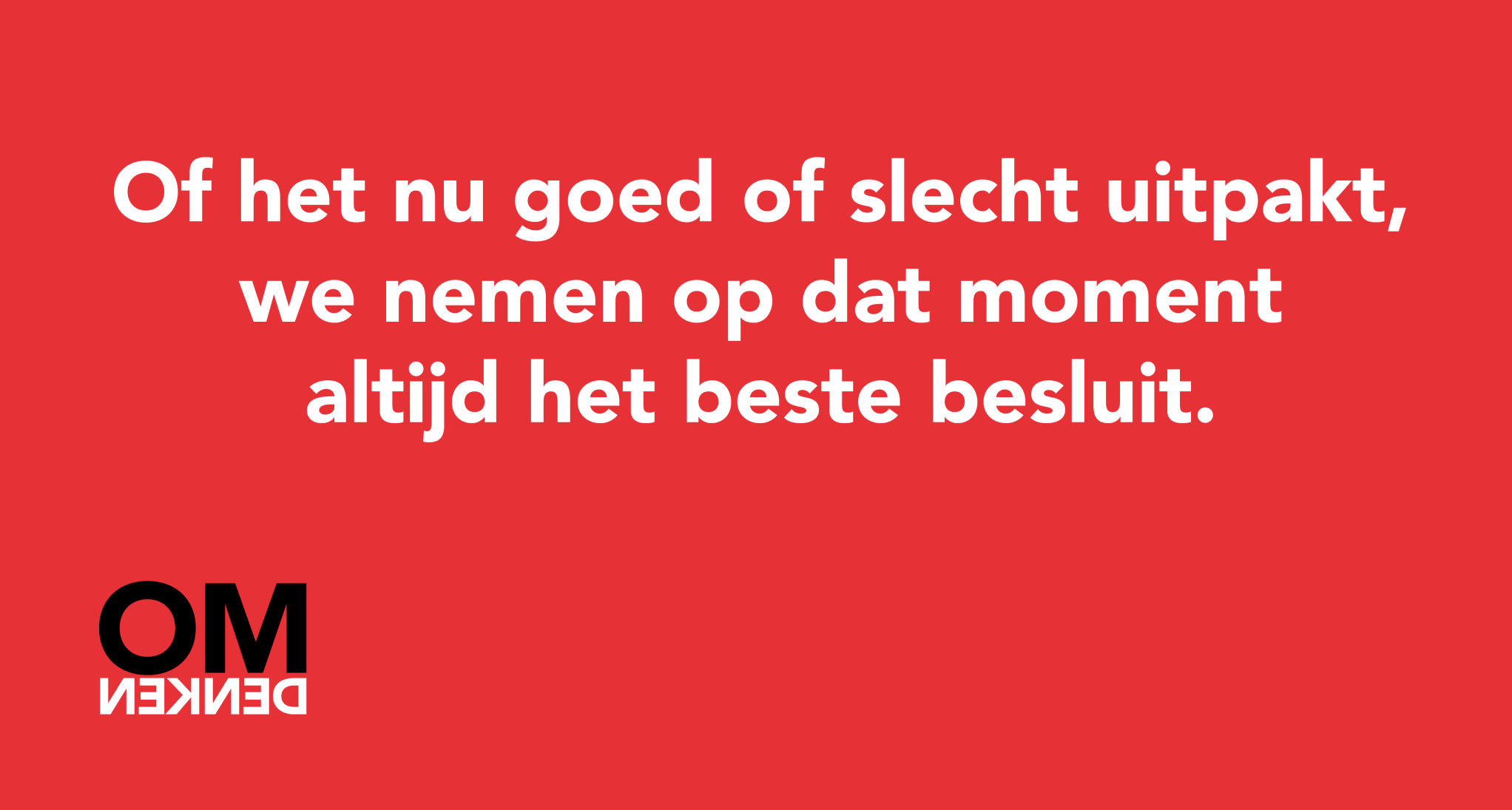 Modellen van aanpak – op moment van besluit – Grip op je:
